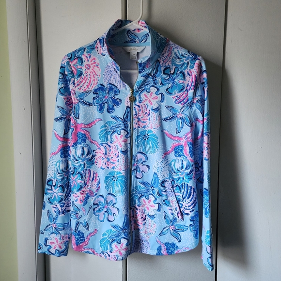 Lilly Pulitzer | Jackets & Coats | Lilly Pulitzer Leona Jacket Xs ...